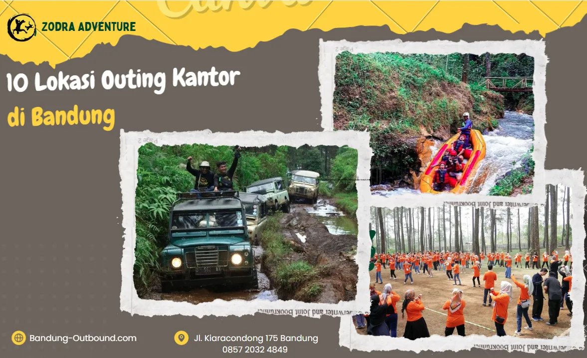 10 Lokasi Outing Kantor Terbaik di Bandung - Outbound Bandung | Zodra ...